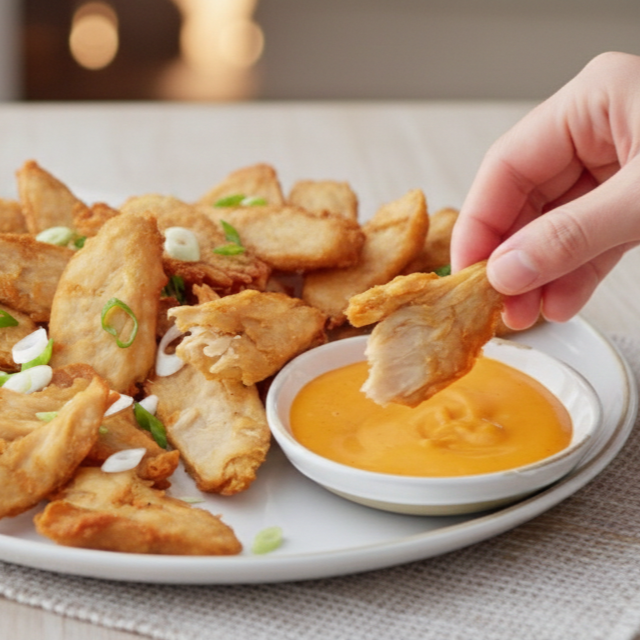 V2 - Vegan Unbreaded Chicken Strips CARTON 4.52kg - 2 x 2.26kg – The ...