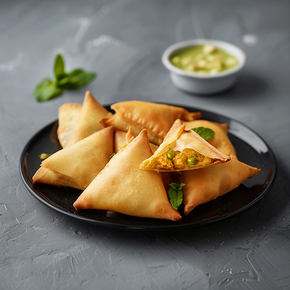 Hafz - Vegan Vegetable Samosas Medium Size - 1.8kg – The Plant Pantry