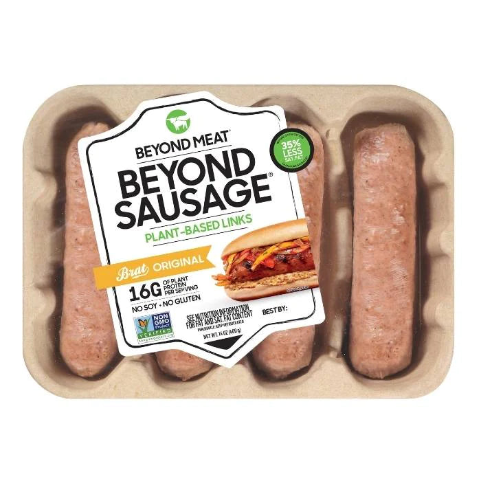 Beyond - Original Brat Sausages CARTON 5kg - (50 x 100g) – The Plant Pantry