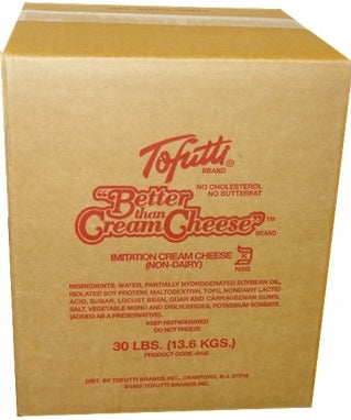 Tofutti - Cream Cheese - 13.6Kg – The Plant Pantry