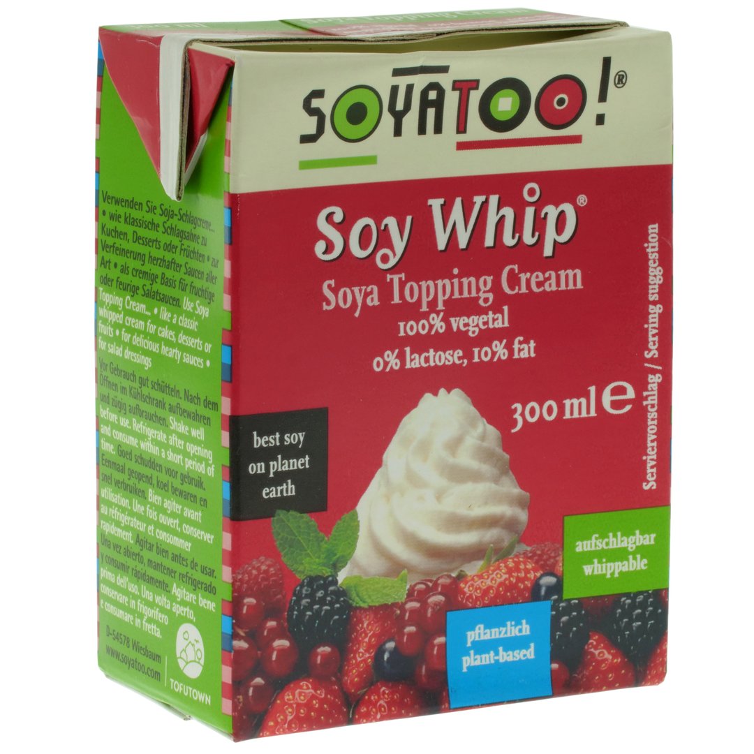 The Plant Pantry - Vegan Distributor - Soy Whip Topping Cream